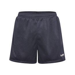 Hummel Sportshorts 'Pulse' Damen Gr&ouml;&szlig;e L dunkelblau / wei&szlig;
