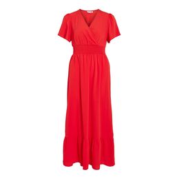 Vila Kleid 'VIMathilde' Damen Gr&ouml;&szlig;e 36 rot Sommerkleid
