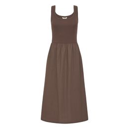 B.Young Kleid 'BYSunnia' Damen Gr&ouml;&szlig;e 44 dunkelbraun Sommerkleid