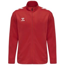 Hummel Sportsweatjacke Herren Gr&ouml;&szlig;e 4XL rot / wei&szlig;