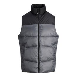 Jack & Jones JACK & JONES Vest 'JJChili' male size XXL Anthracite / Black