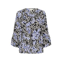 Kaffe Blouse 'KALea' female size XXXL marine blue / Dusty blue / White
