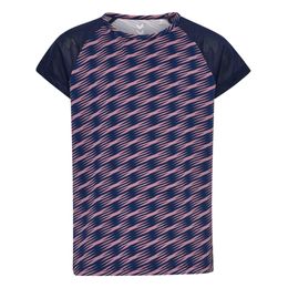 Hummel T-Shirt M&auml;dchen Gr&ouml;&szlig;e 146/152 dunkelblau / lila