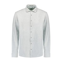 NO EXCESS Button Up Shirt male size S Light grey