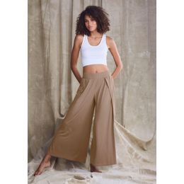 Lascana Damen Haremshose, Braun, Gr. 48/50, Sommerhosen, Material: Polyester
