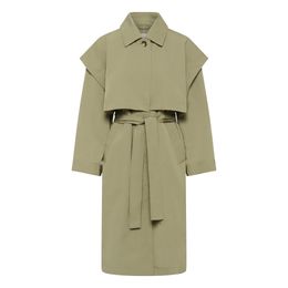 Soaked in Luxury Between-Seasons Coat 'SLRowena' female size L Khaki
