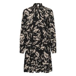 Kaffe Kleid 'KARiani Amber' Damen Gr&ouml;&szlig;e 42 beige / schwarz Sommerkleid