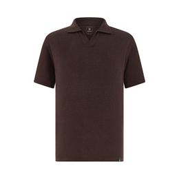 Boggi Milano Shirt male size XXXL Dark brown