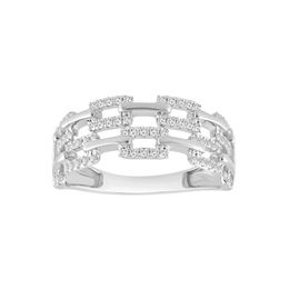 Diamant Exquis Ring Damen Gr&ouml;&szlig;e 52 silber