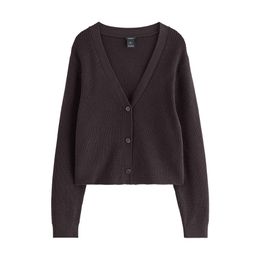 Lindex Knit Cardigan 'Blanka' female size S Dark brown