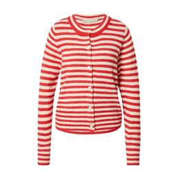 Sel by peppercorn Peppercorn Knit Cardigan female size L Cream / Cranberry