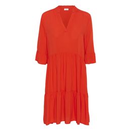 Saint Tropez Kleid 'EdaSZ' Damen Gr&ouml;&szlig;e 36 orangerot Sommerkleid