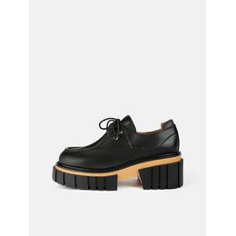 L37 Handmade Shoes Schn&uuml;rschuh 'MY OWN STRENGTH' Damen Gr&ouml;&szlig;e 40 schwarz Sommerschuhe