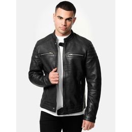 Tazzio &Uuml;bergangsjacke 'A803' Herren Gr&ouml;&szlig;e XL schwarz