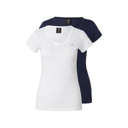 G-Star Raw G-star T-Shirt Damen Gr&ouml;&szlig;e L navy / wei&szlig;