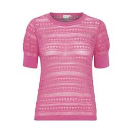 Ichi Pullover 'IHMarinda' Damen Gr&ouml;&szlig;e XXL hellpink