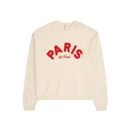 Only Girls Pullover 'KOGKatia' M&auml;dchen Gr&ouml;&szlig;e 110/116 hellbeige / dunkelrot