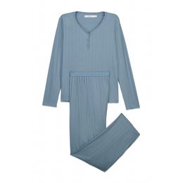 women'secret Women' Secret Pyjama Damen Gr&ouml;&szlig;e S blau Sommerkleid