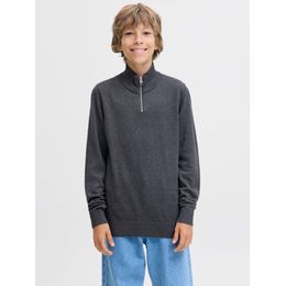Jack & Jones Jack & Jones Junior Pullover 'JJEEmil' Jungen Gr&ouml;&szlig;e 140 dunkelgrau