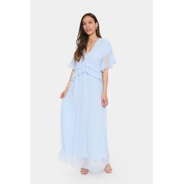 Saint Tropez Kleid 'LindzySZ' Damen Gr&ouml;&szlig;e 36 himmelblau Sommerkleid
