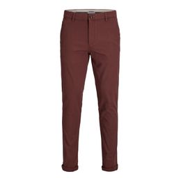 Jack & Jones JACK & JONES Chino Pants 'JPSTMarco JJFury' male size 36 Chestnut brown