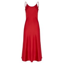 Serena Silueta Dress 'Midi satin slip dress 'Majestic'' female size 40 Red
