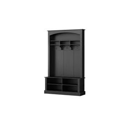 M&ouml;bel Kraft Kompaktgarderobe schwarz Ma&szlig;e (cm): B: 120 H: 190 &raquo; M&ouml;bel Kraft