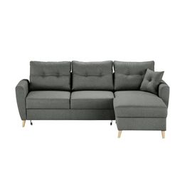 M&ouml;bel Kraft Ecksofa Carla grau Ma&szlig;e (cm): B: 230 H: 93 T: 159.0 &raquo; M&ouml;bel Kraft