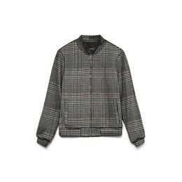 V&eacute;ro Moda VERO MODA Between-Season Jacket 'VMPIPER' female size M Grey / Black / natural white