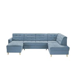 M&ouml;bel Kraft Wohnlandschaft Venus blau Ma&szlig;e (cm): B: 299 H: 88 T: 195.0 &raquo; M&ouml;bel Kraft