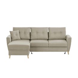Ecksofa Carla beige Ma&szlig;e (cm): B: 230 H: 93 T: 159.0 Sofas > Sofas nach Material > Stoffsofas &raquo; Sofa DE