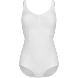 CR&Eacute;ATION L Damen Body ohne B&uuml;gel mit Shaping-Effekt wei&szlig; Gr&ouml;&szlig;e 80C