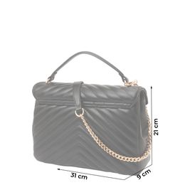19V69 Italia Handtasche 'Bella' Damen Gr&ouml;&szlig;e One Size gold / schwarz