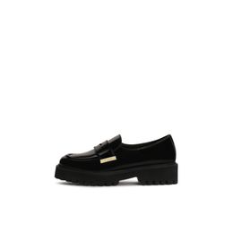 Kazar Slipper Damen Gr&ouml;&szlig;e 41 gold / schwarz Sommerschuhe