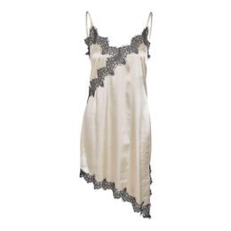 Noisy may Kleid Damen Gr&ouml;&szlig;e 38 beige / schwarz Sommerkleid