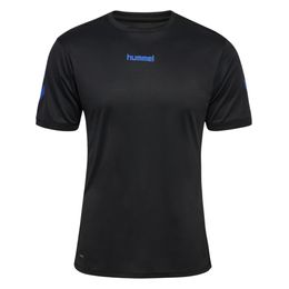 Hummel Funktionsshirt 'Blaze Club 26' Damen Gr&ouml;&szlig;e L blau / schwarz