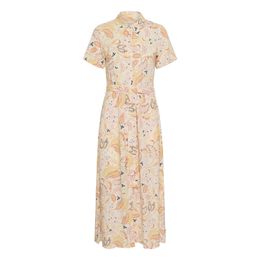 PART TWO Shirtkleid 'RoselilPW' Damen Gr&ouml;&szlig;e 36 hellbeige / mischfarben Sommerkleid