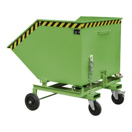 Bauer S&uuml;dlohn Sp&auml;ne-Kastenwagen SKW-ET 1000, lackiert, Resedagr&uuml;n (4438-43-0000-6011)