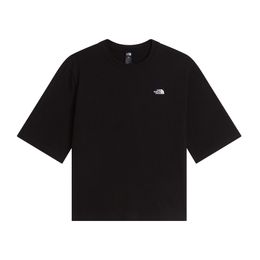 The North Face T-Shirt 'ESSENTIAL' Damen Gr&ouml;&szlig;e L schwarz / wei&szlig;