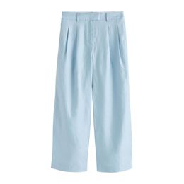 next Pleat-Front Pants 'N. Premium' female size 42 Pastel blue
