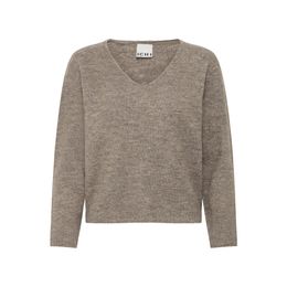 Ichi Pullover 'Kamara' Damen Gr&ouml;&szlig;e XL braun