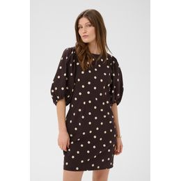 Soaked in Luxury Kleid 'SLZazu Dolore' Damen Gr&ouml;&szlig;e 42 hellbeige / dunkelbraun Sommerkleid