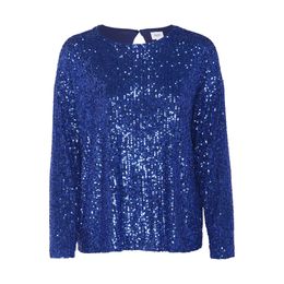 Saint Tropez Bluse 'Reyana' Damen Gr&ouml;&szlig;e XXL kobaltblau