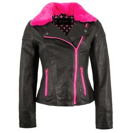 Jilani Between-Season Jacket 'Alla' female size XL Neon pink