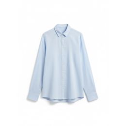 Springfield Bluse Damen Gr&ouml;&szlig;e XS hellblau / wei&szlig;