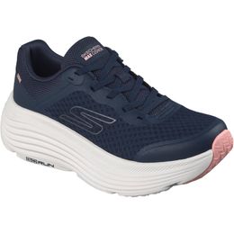 Skechers Max Cushioning Endeavour Damen Sneakers in Marineblau mit pinken Akzenten
