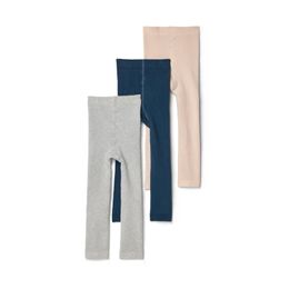 Tchibo - 3 Kinder-Thermoleggings - Kinder - Gr. 134/140 - dunkelblau