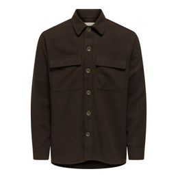 Only & Sons Only & Sons Between-Season Jacket 'ONSPaul' male size XL Dark brown