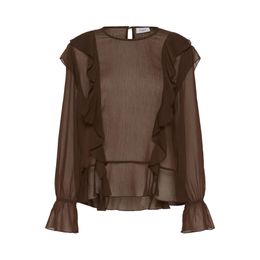 Saint Tropez Bluse 'Labelle' Damen Gr&ouml;&szlig;e XS schoko