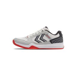 Hummel Sportschuh Damen Gr&ouml;&szlig;e 43 anthrazit / hellgrau / blutrot / wei&szlig;